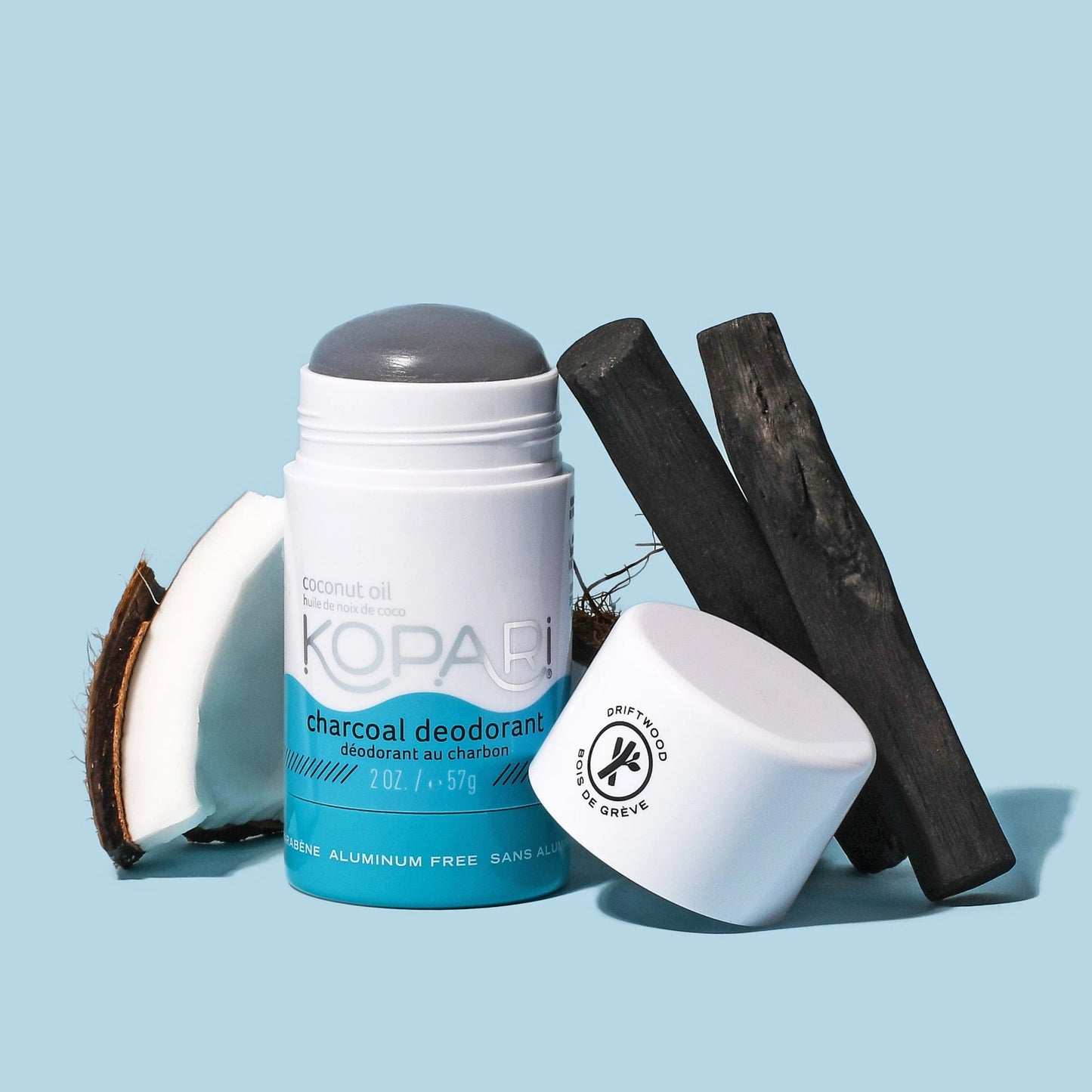 Charcoal Deodorant Driftwood – Kopari Beauty Wholesale